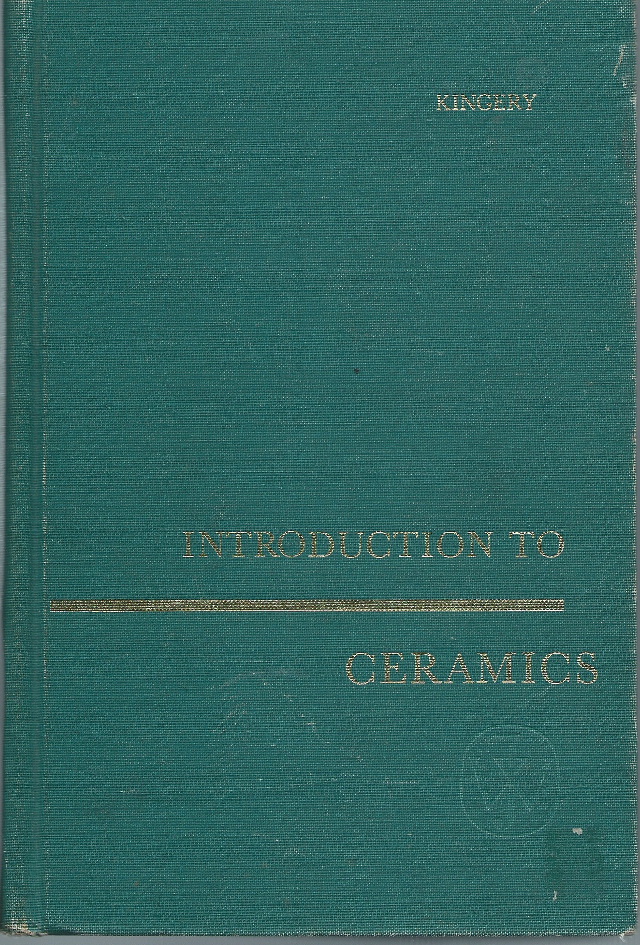 INTRODUCTION TO CERAMICS