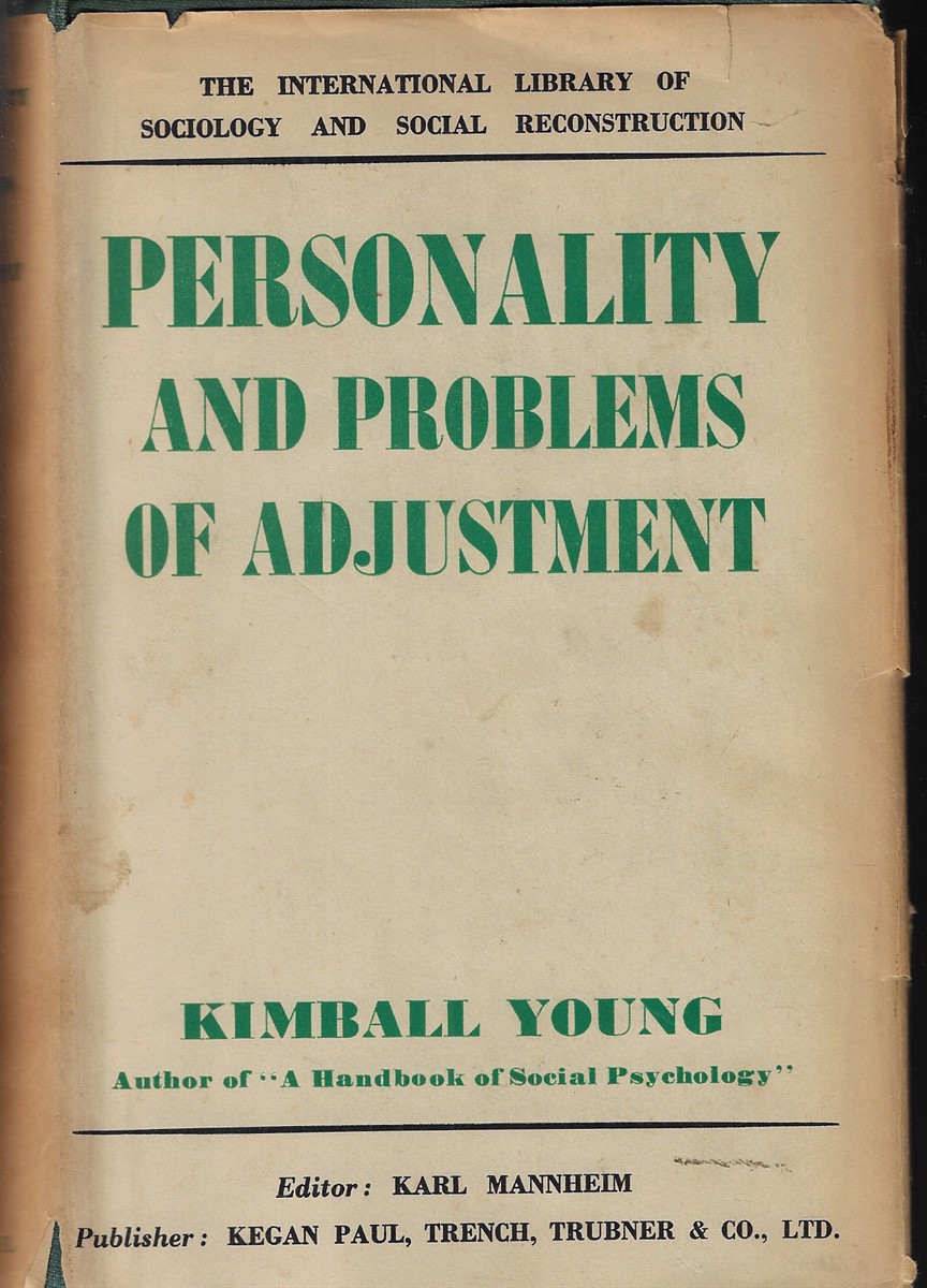 Personality and Problems of Adjustment