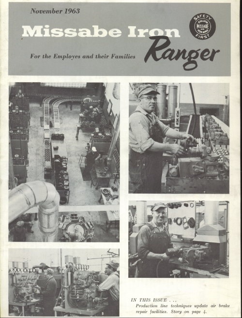 Missabe Iron Ranger, June 1963 For Employees and Their Families