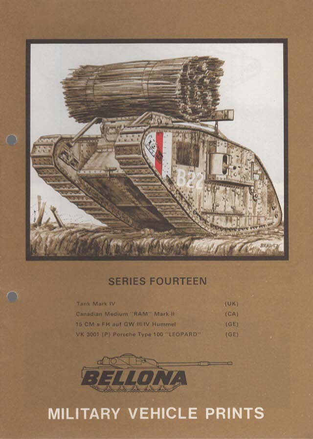 Military Vehicle Print Series Twenty Nine (Bellona Military Vehicle ...