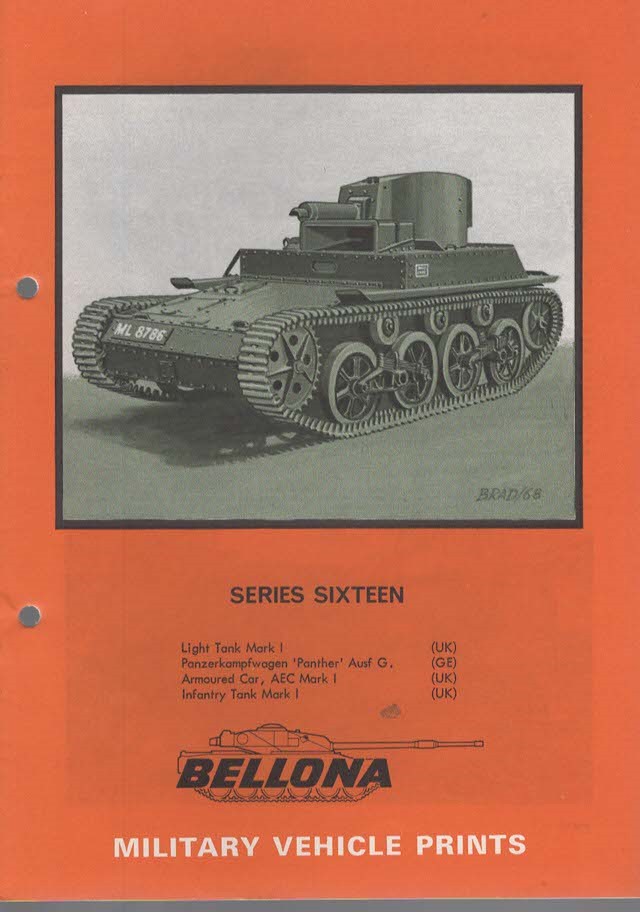 Military Vehicle Print Series Sixteen (Bellona Military Vehicle Print ...