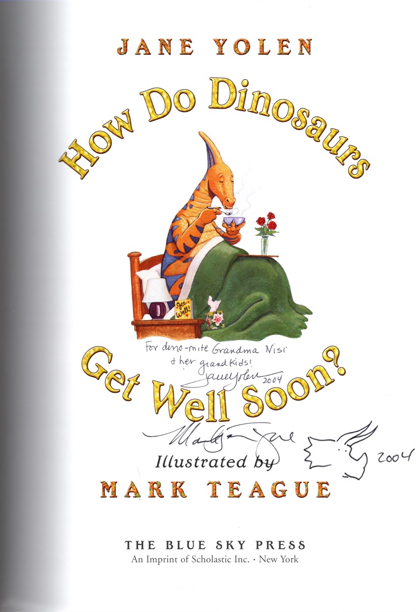 How Do Dinosaurs Get Well Soon?