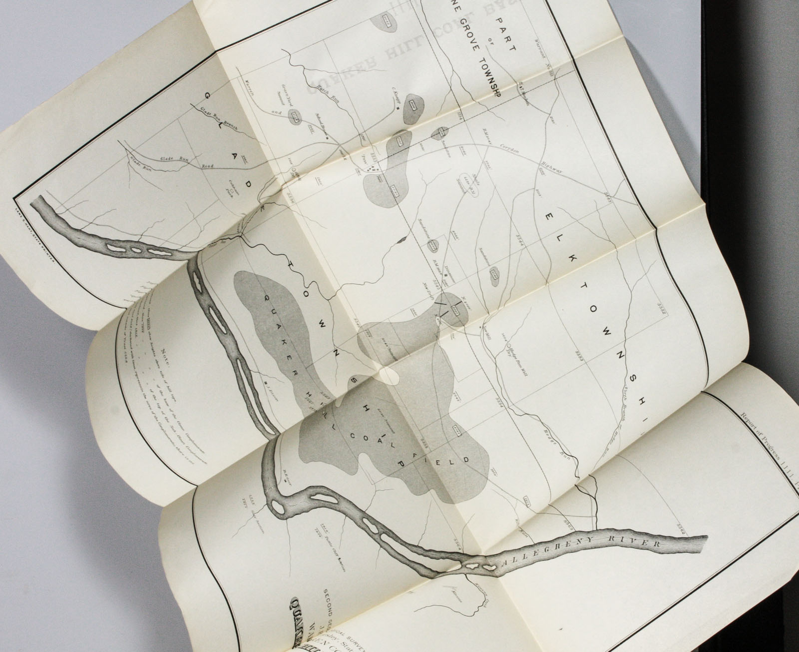 SECOND GEOLOGICAL SURVEY OF PENNSYLVANIA 1880-83; GEOLOGICAL REPORT ON ...