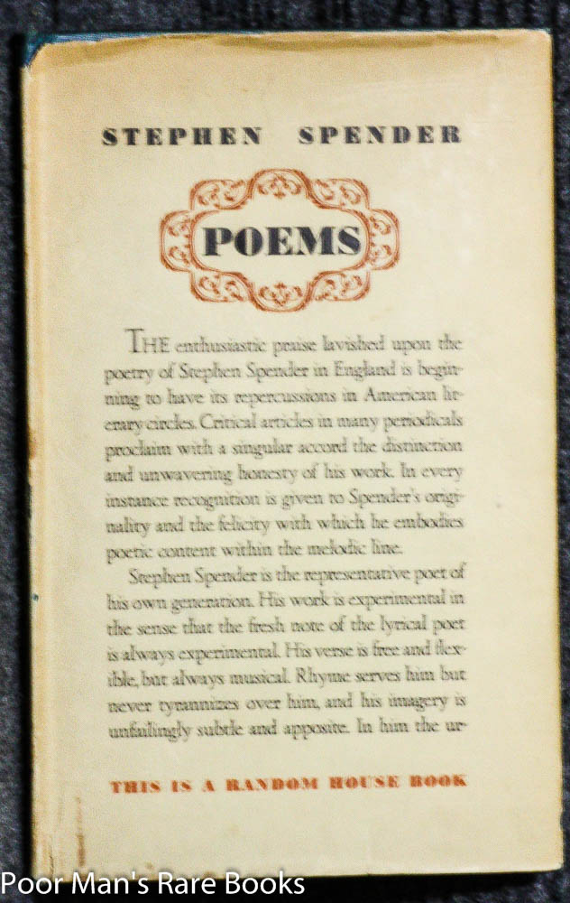 POEMS BY STEPHEN SPENDER