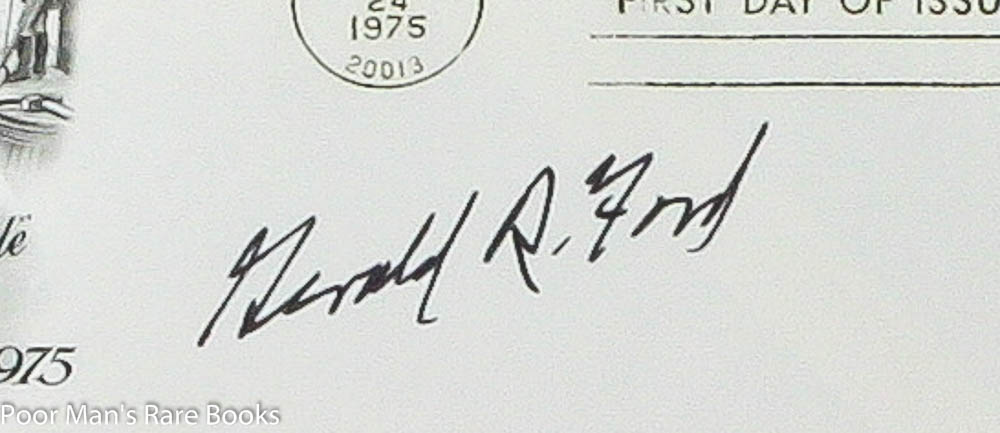 President Ford Typed Letter Signed With Both Autopen And Genuine Signature