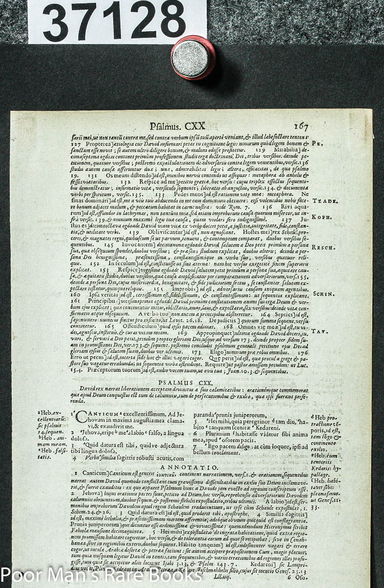 Single Leaf From Biblia Sacra- First Edition Of The First Latin Bible ...