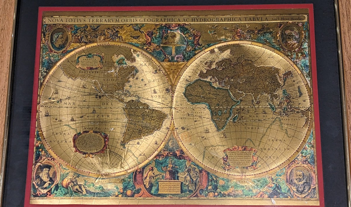 OLD WORLD MAP
