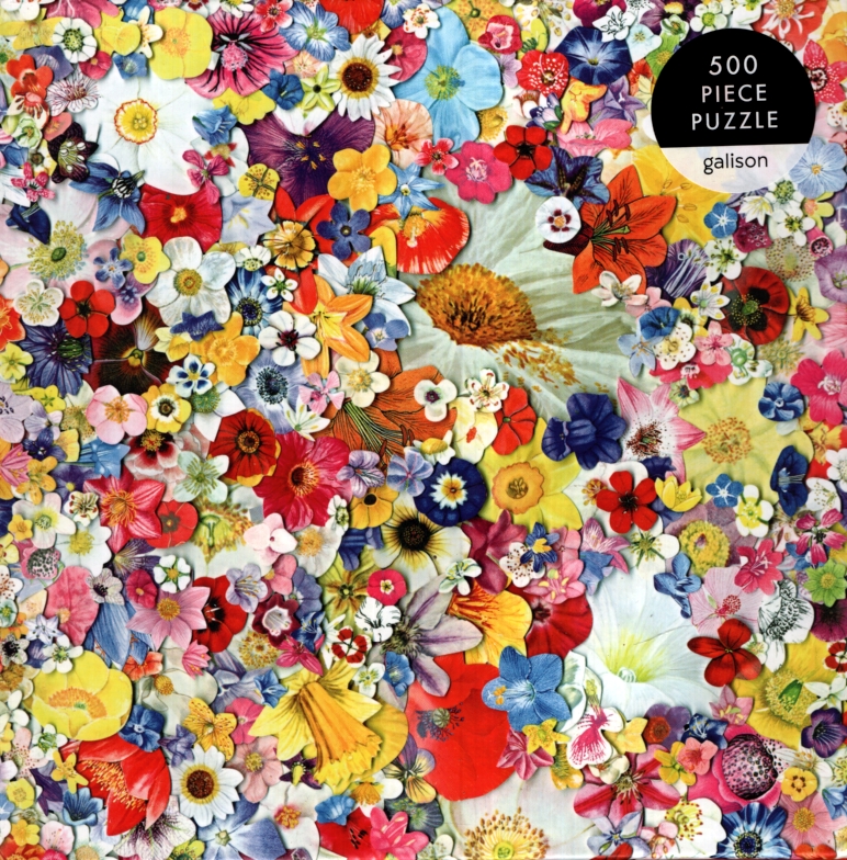 RAINBOW MARBLES 500 PIECE PUZZLE