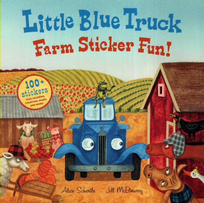 LITTLE BLUE TRUCK FARM STICKER FUN!
