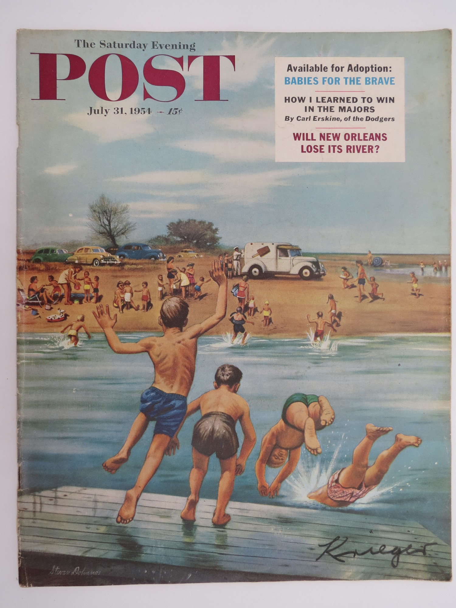 THE SATURDAY EVENING POST MAGAZINE, JULY 31, 1954, VOL. 227, NO 5