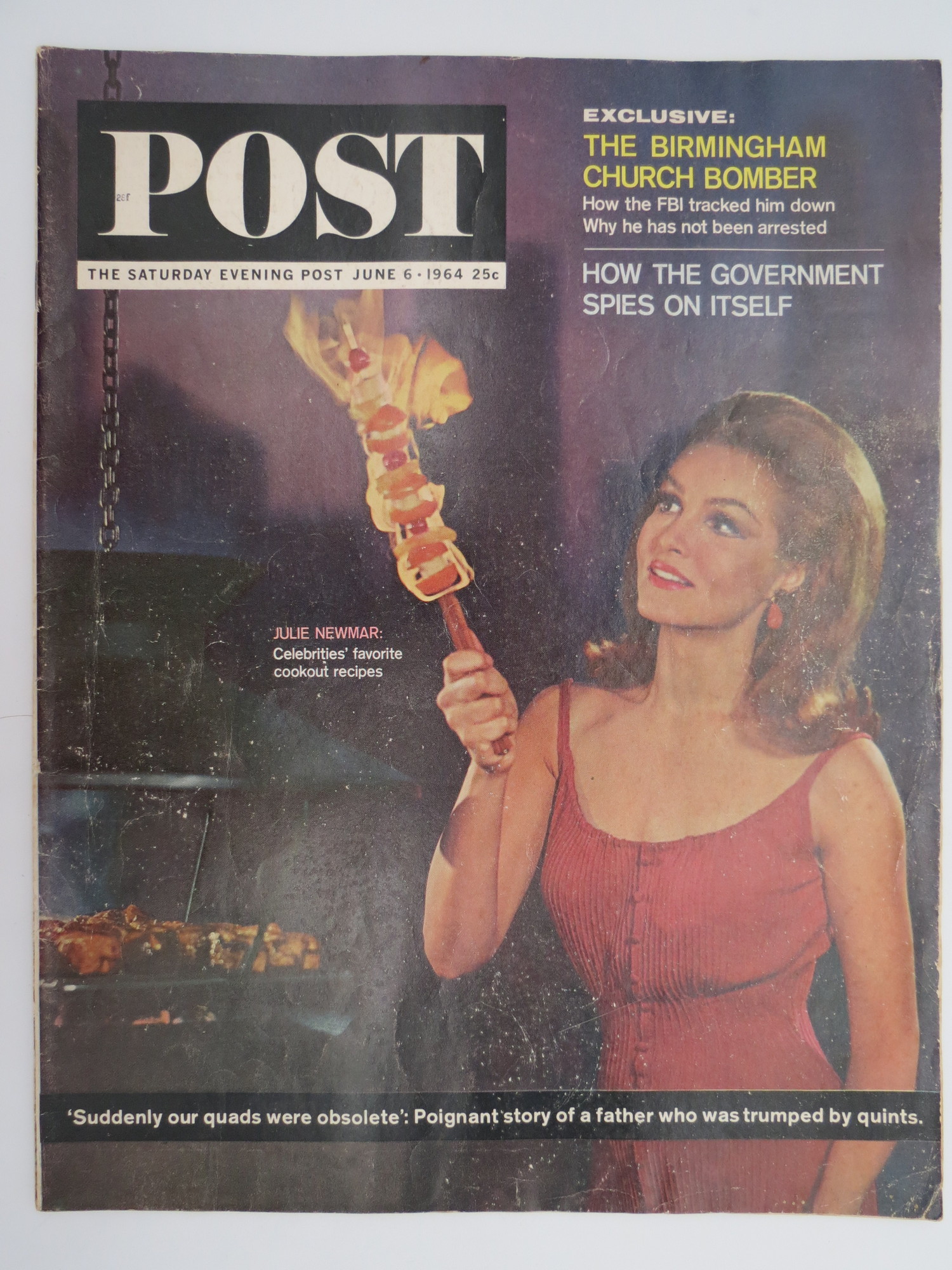THE SATURDAY EVENING POST MAGAZINE, JUNE 6, 1964 (THE BIRMINGHAM CHURCH ...