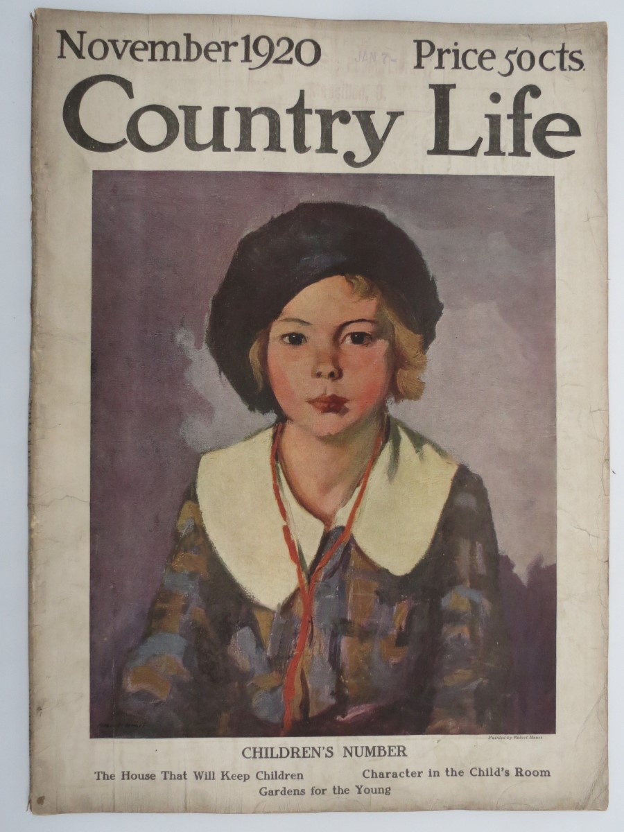 COUNTRY LIFE MAGAZINE, NOVEMBER 1920 (COLE ARROW EIGHT AD; COLOR ...