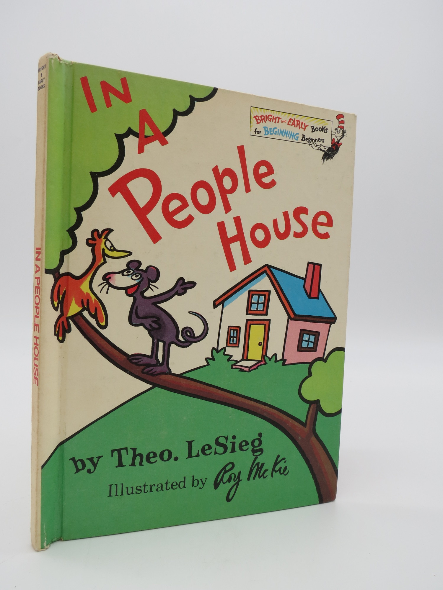 IN A PEOPLE HOUSE BY THEO. LESIEG A BRIGHT & EARLY BOOK FOR BEGINNING ...