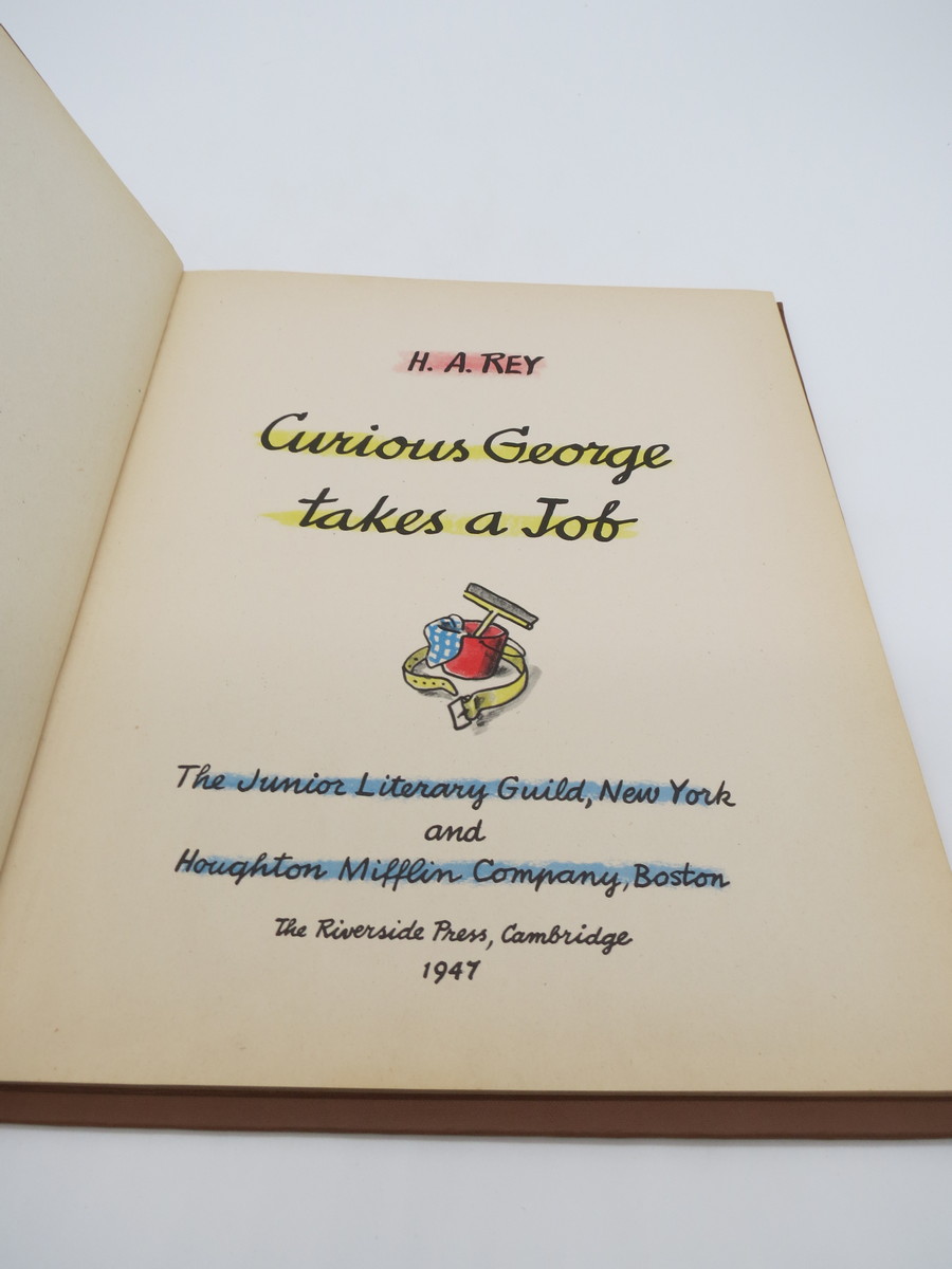 CURIOUS GEORGE TAKES A JOB