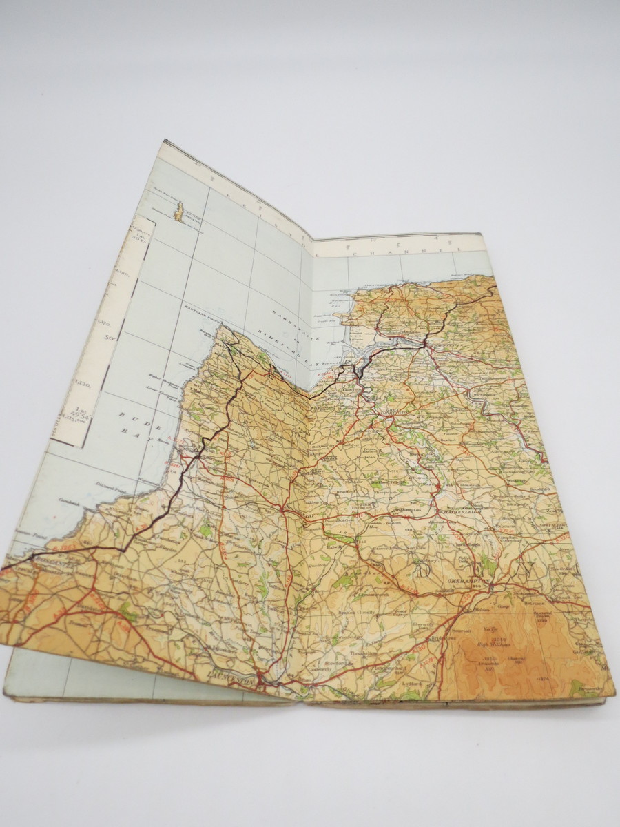 GROUP OF 3 ORDNANCE SURVEYS OF GREAT BRITAIN 1. England, Southwest; 2 ...