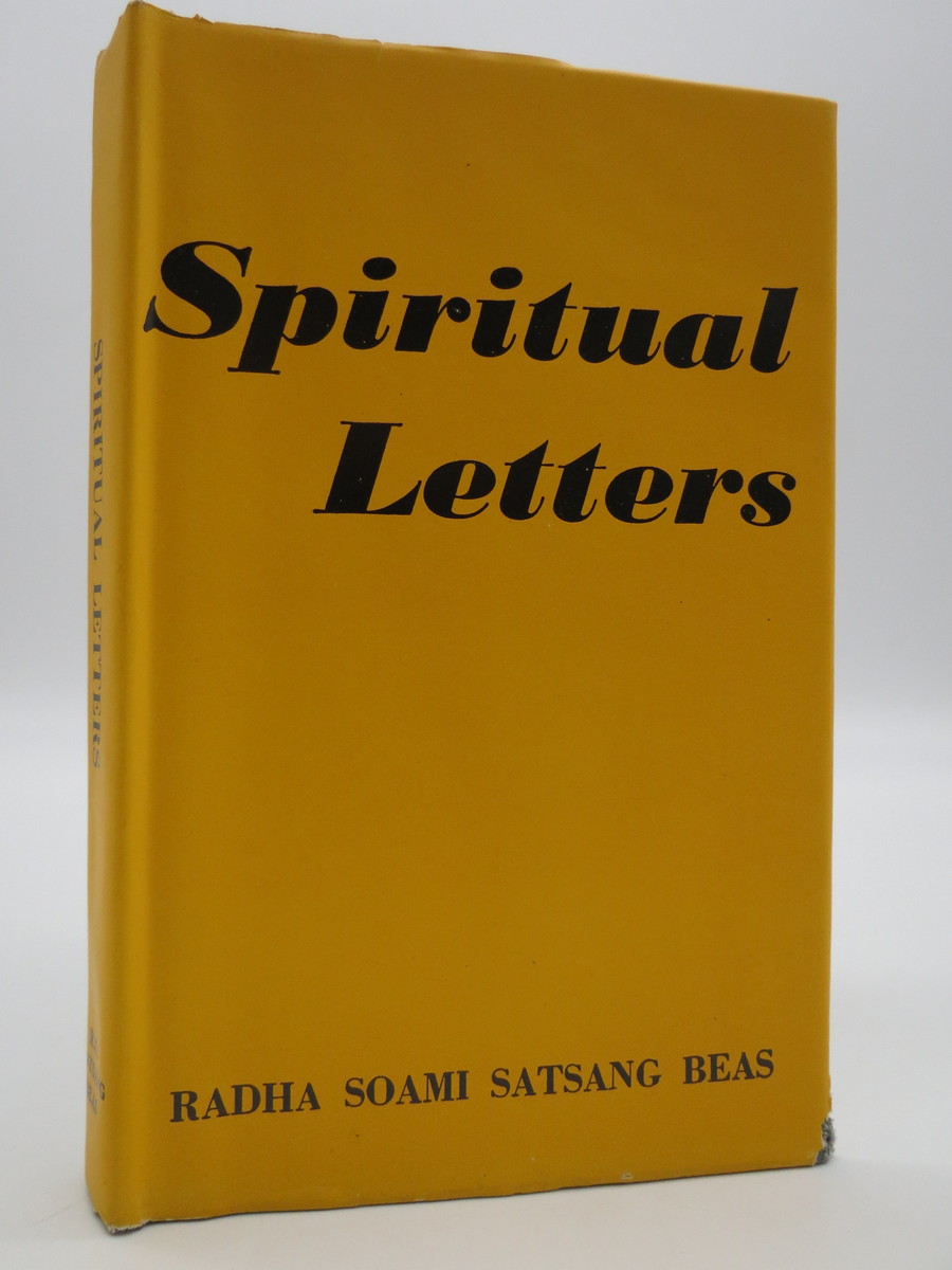 SPIRITUAL LETTERS 1896-1903 (DJ Protected by a Brand New, Clear, Acid ...