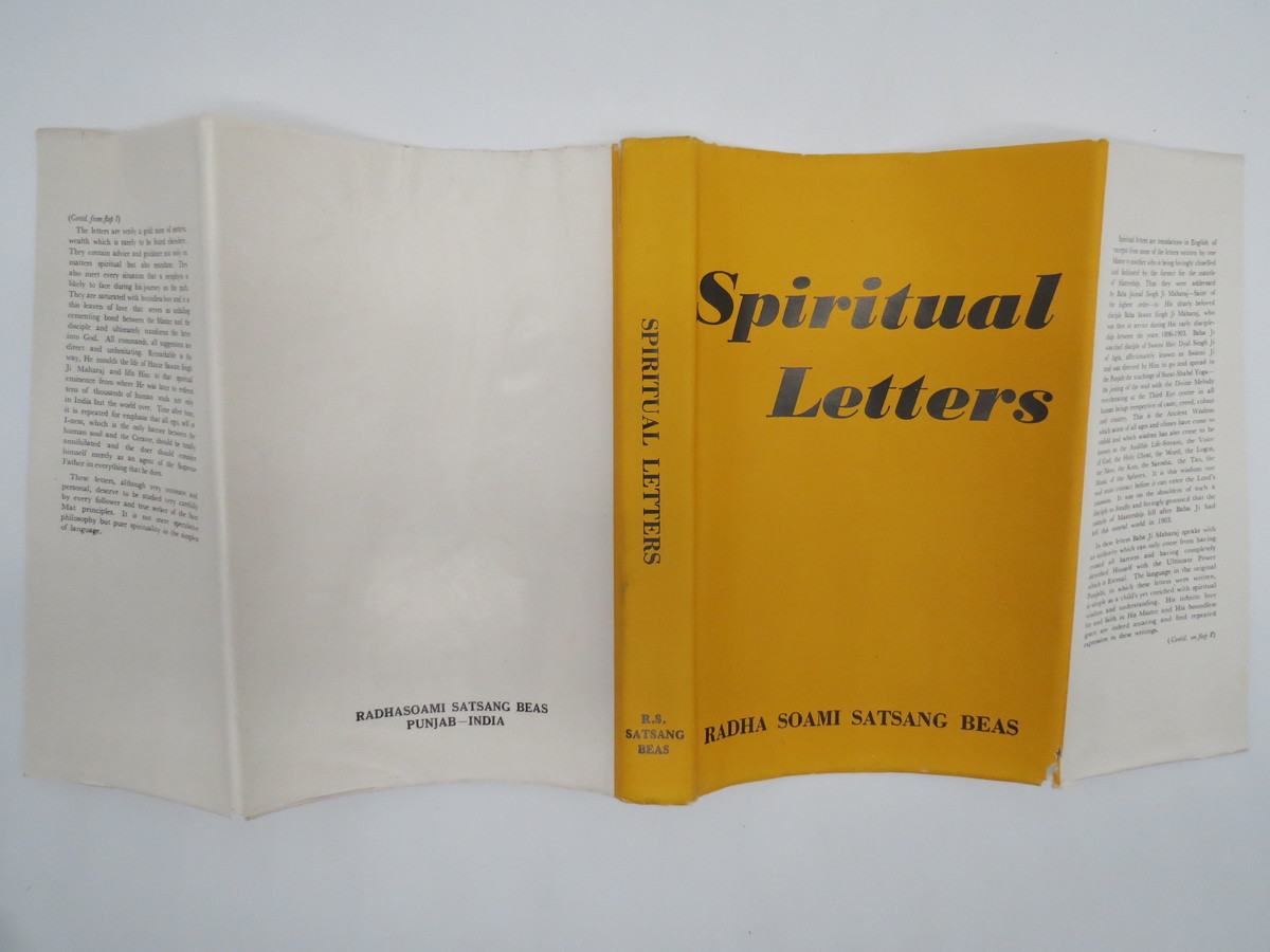 SPIRITUAL LETTERS 1896-1903 (DJ Protected by a Brand New, Clear, Acid ...