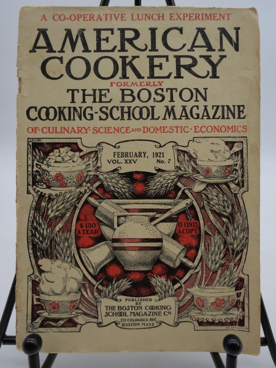 AMERICAN COOKERY MAGAZINE, FEBRUARY 1921