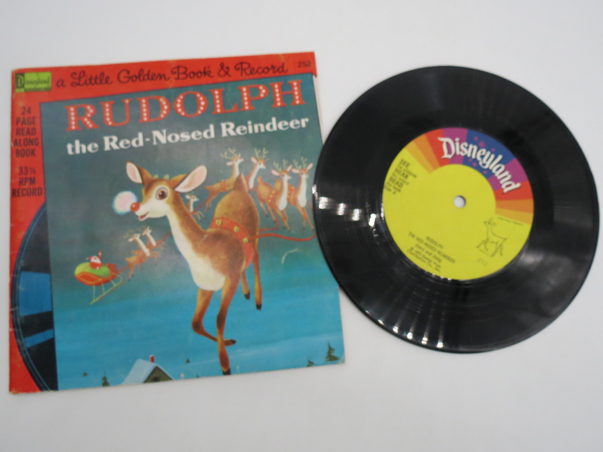 RUDOLPH THE RED NOSED REINDEER (LITTLE GOLDEN BOOK AND RECORD)