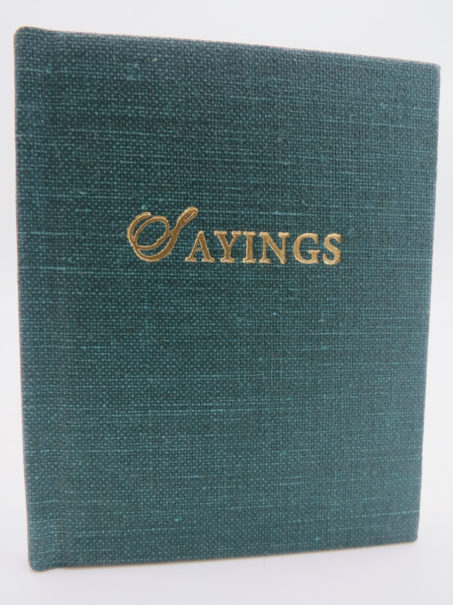 SAYINGS OF MARY HELEN DAWSON, 1918 - 2002 (MINIATURE BOOK)