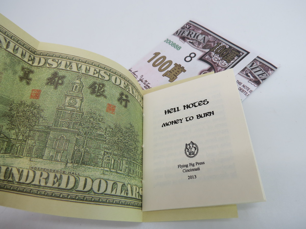 HELL NOTES MONEY TO BURN (MINIATURE BOOK)