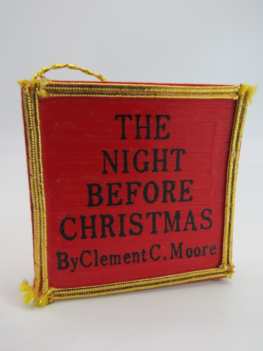 THE NIGHT BEFORE CHRISTMAS (MINIATURE BOOK)