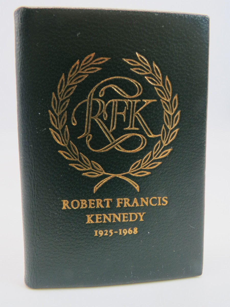 THE EULOGY TO ROBERT F. KENNEDY (MINIATURE BOOK) By His Brother United ...