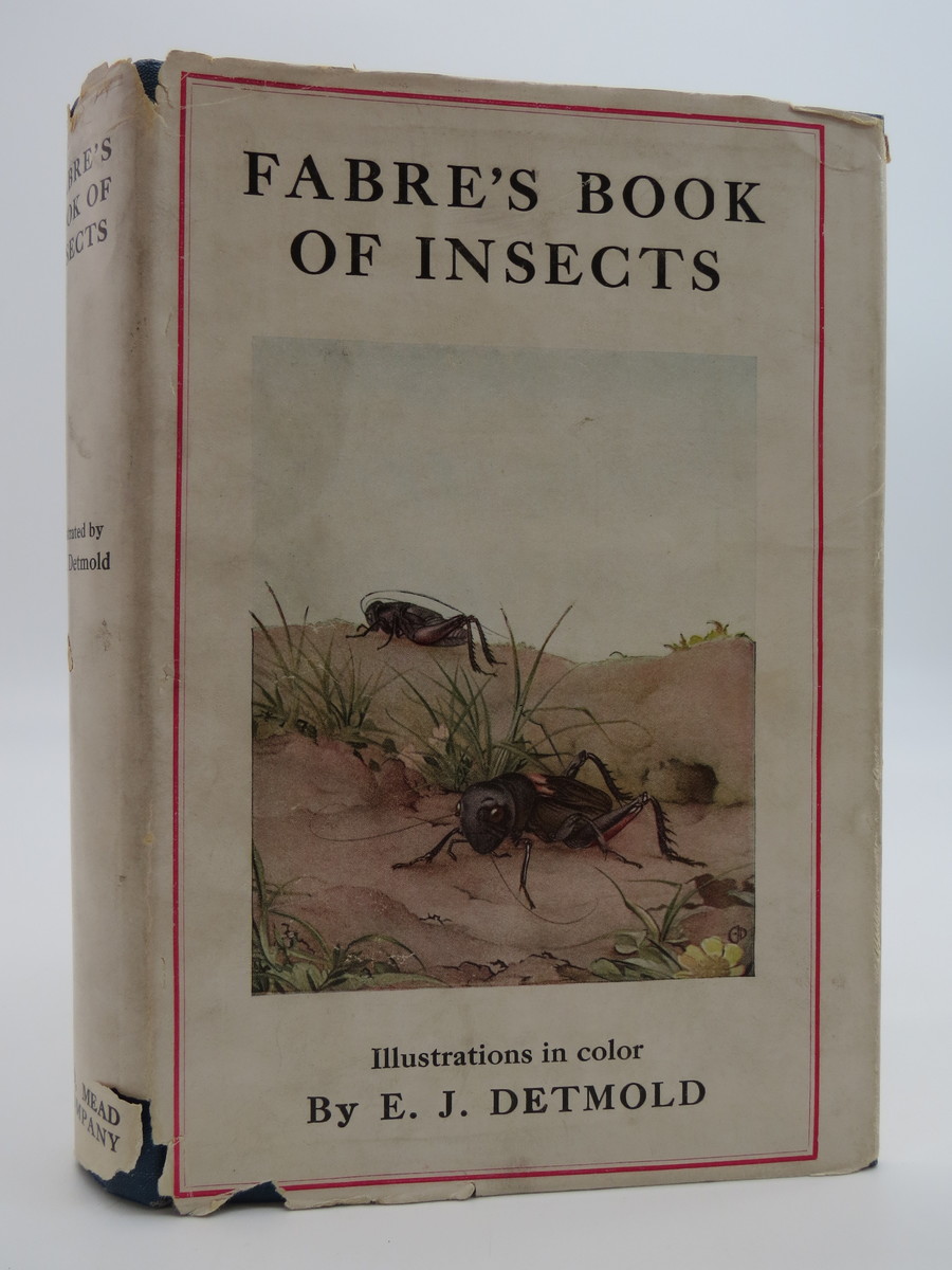 FABRE'S BOOK OF INSECTS (DJ Protected by a Brand New, Clear, Acid-Free ...