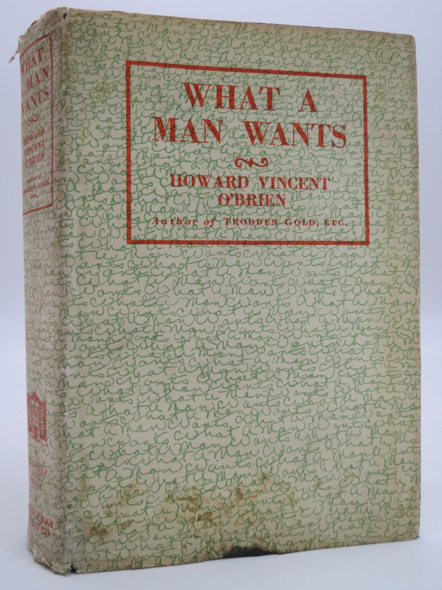 WHAT A MAN WANTS (DJ Protected by a Brand New, Clear, Acid-Free Mylar ...
