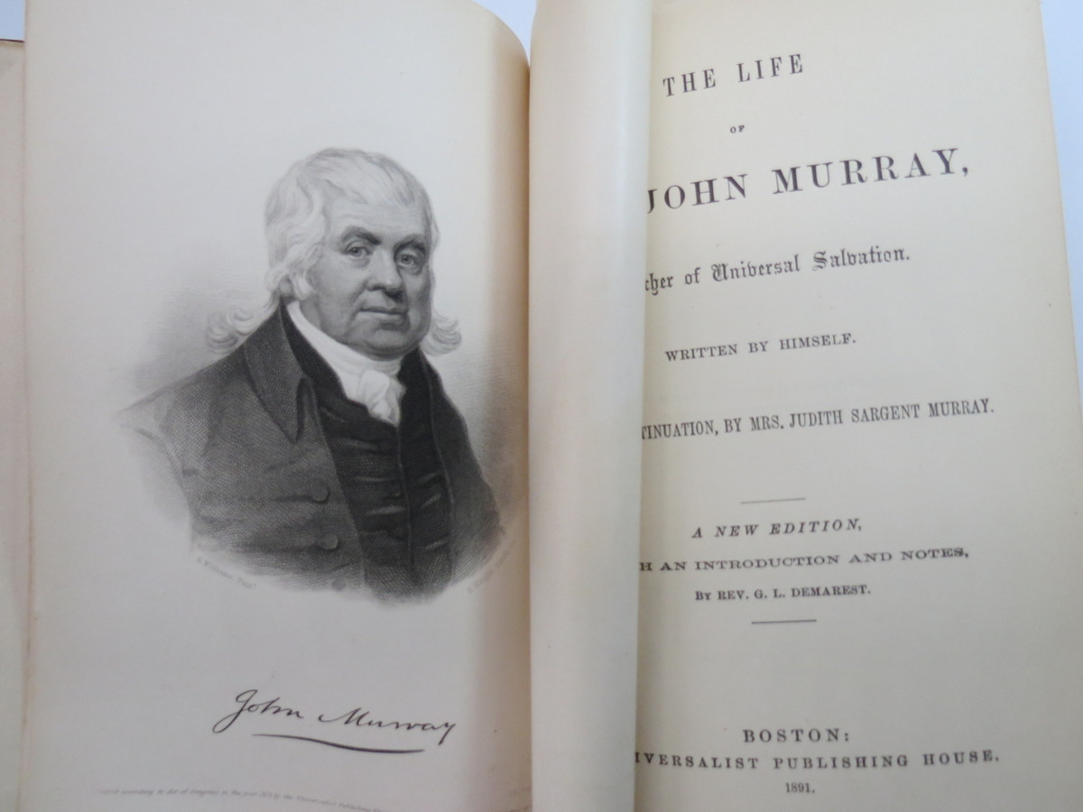 THE LIFE OF REV. JOHN MURRAY (NEW EDITION) Preacher of Universal ...