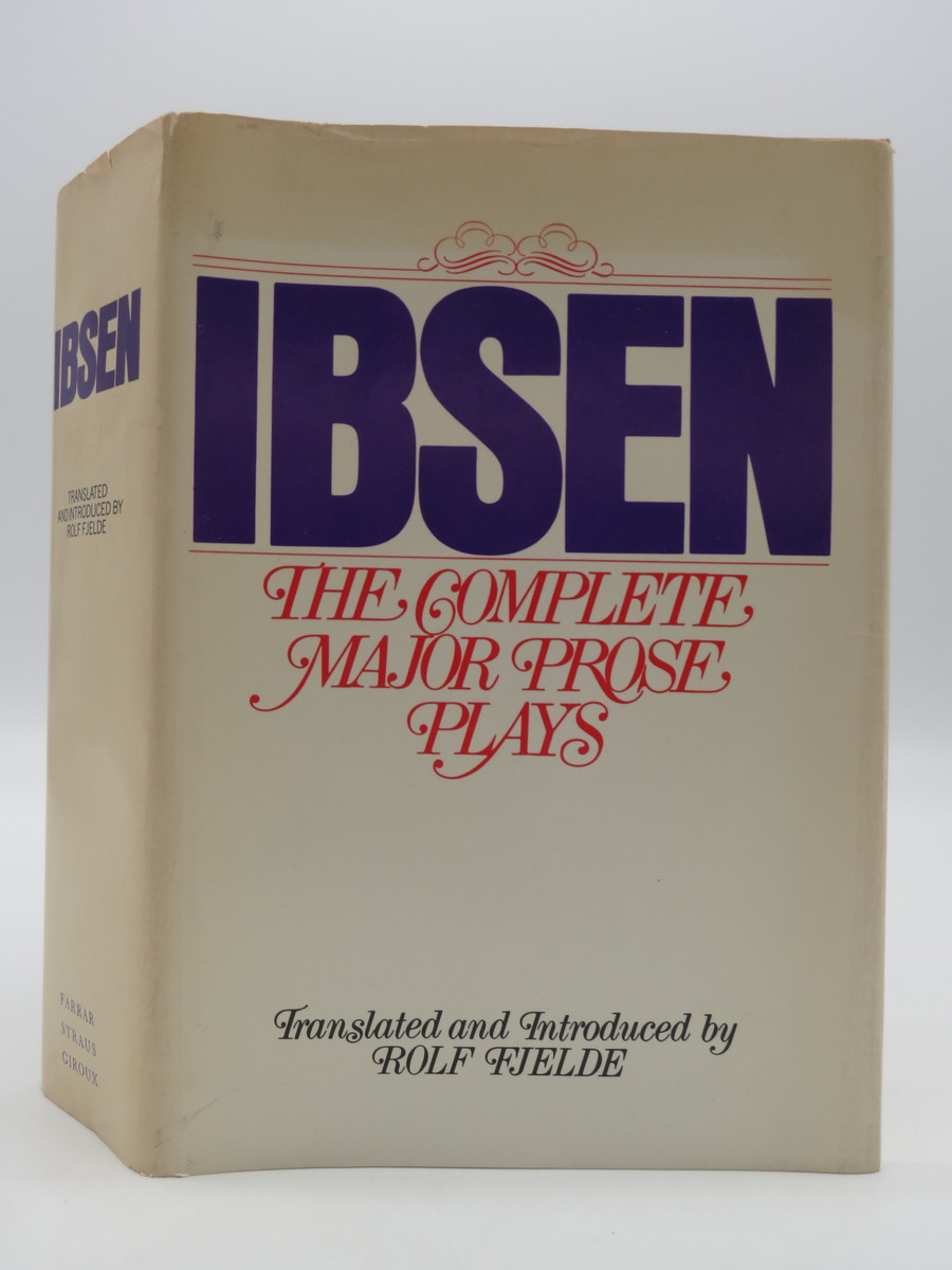 HENRIK IBSEN The Complete Major Prose Plays (DJ Protected by a Brand ...