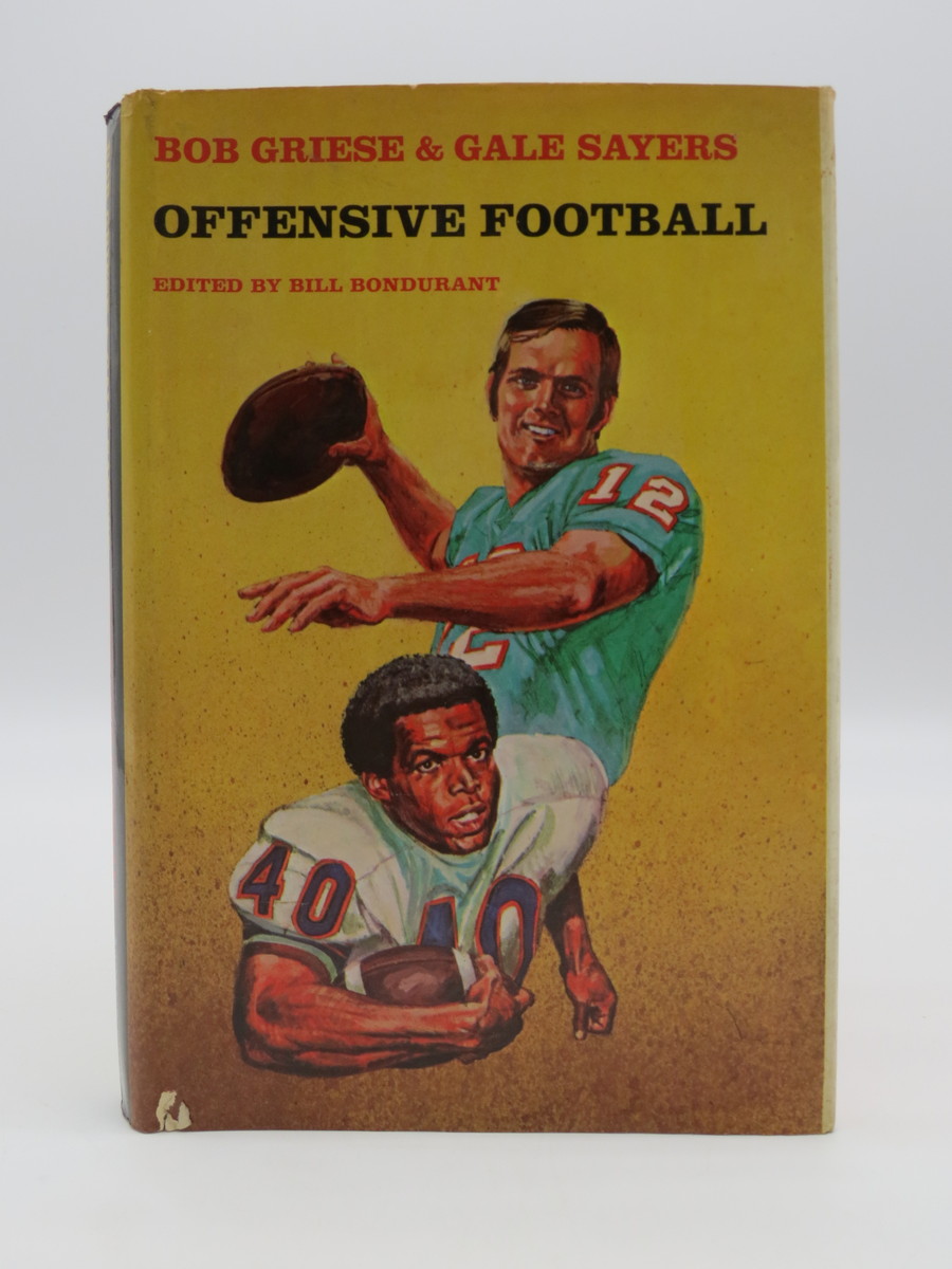 OFFENSIVE FOOTBALL (DJ Protected by a Brand New, Clear, Acid-Free Mylar ...