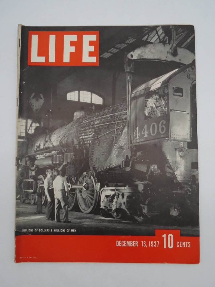 LIFE MAGAZINE, DECEMBER 13, 1937 (LIONEL TRAIN TOY SCALE 5344) 1937 | eBay