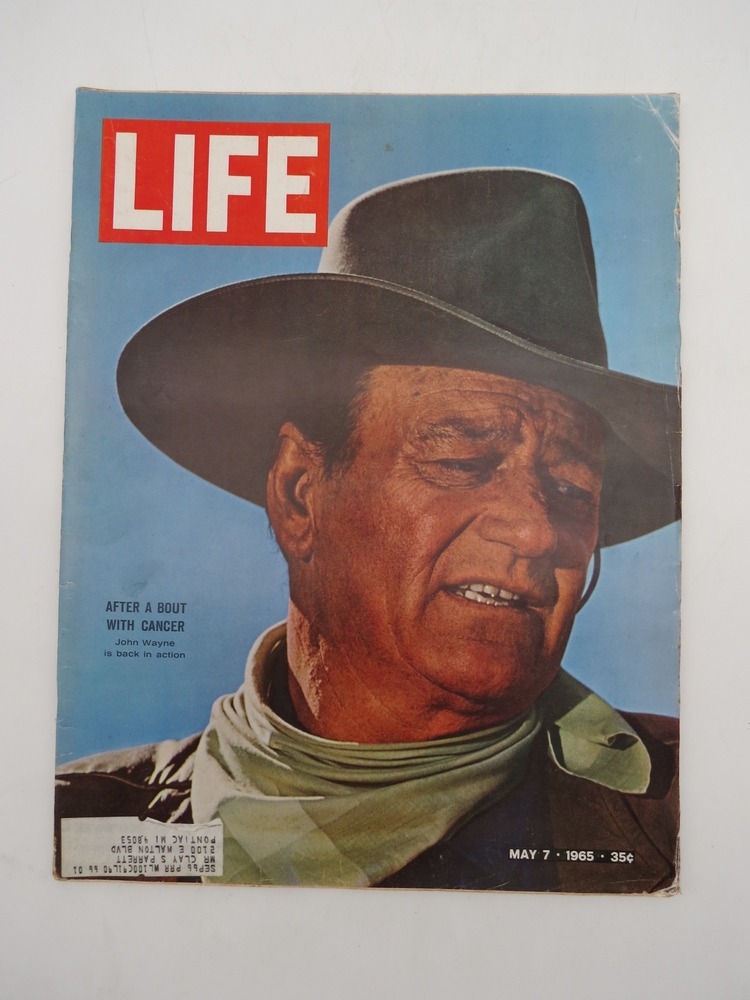 LIFE MAGAZINE. MAY 7, 1965 (JOHN WAYNE ON THE COVER) 1965 | eBay