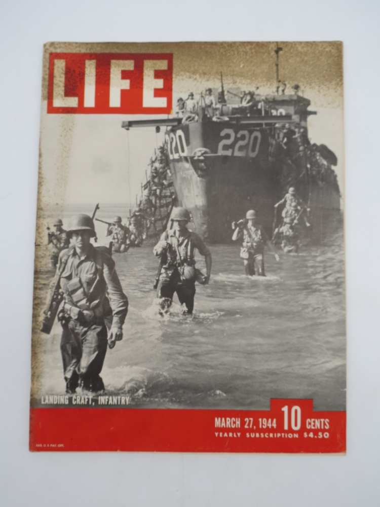 LIFE MAGAZINE, MARCH 27, 1944 (LANDING CRAFT, INFANTRY) 1944 | eBay