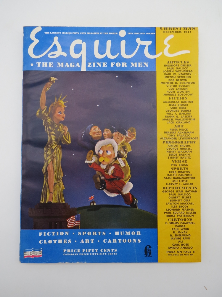 ESQUIRE MAGAZINE, DECEMBER 1944 (VARGA PIN-UP)