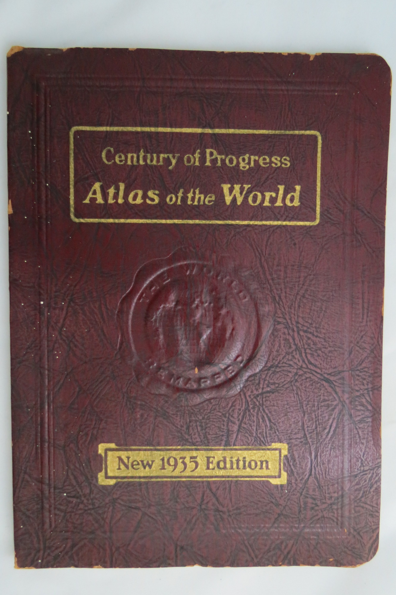 CENTURY OF PROGRESS ATLAS OF THE WORLD 1935
