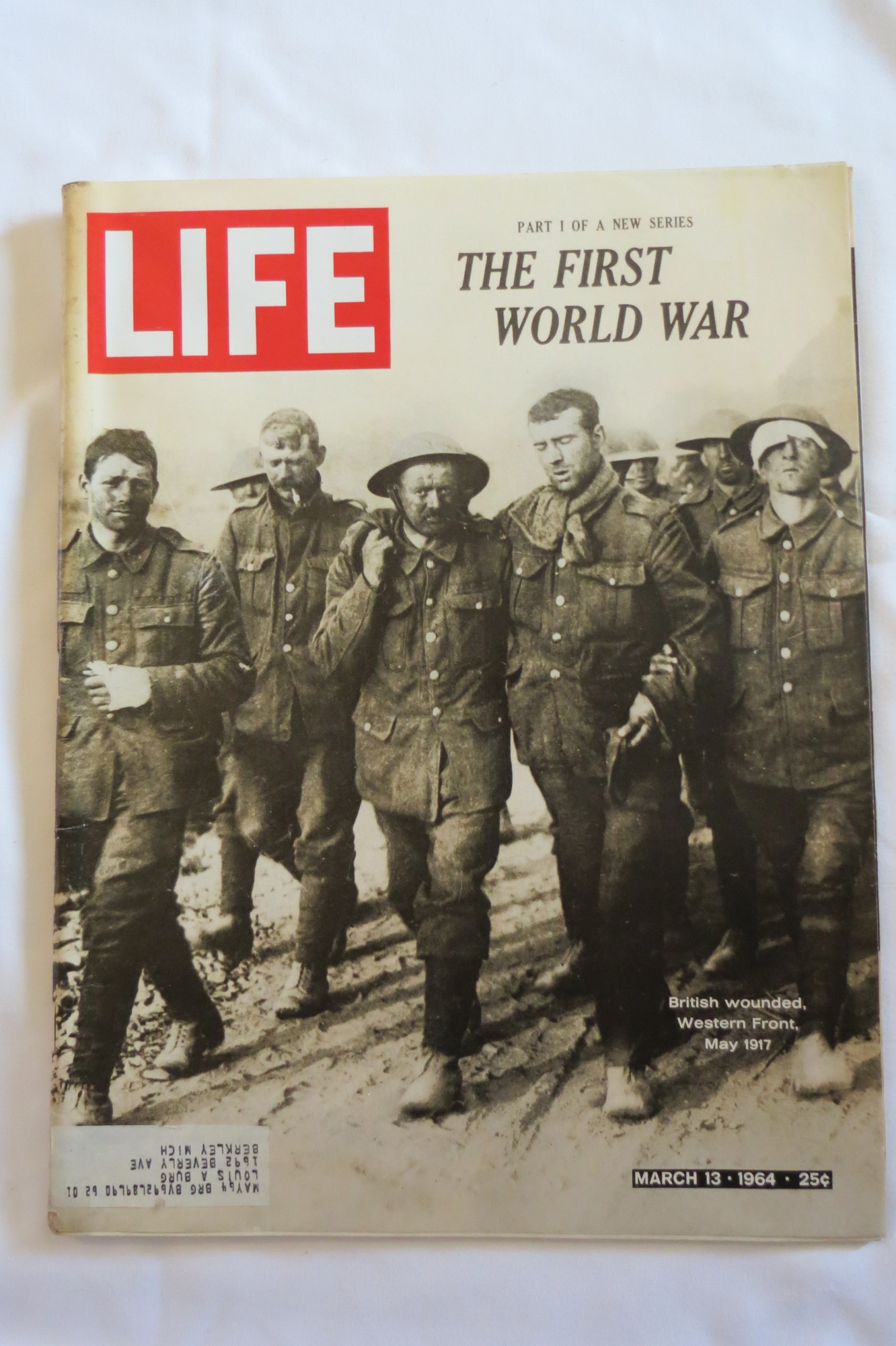 LIFE MAGAZINE VOL. 56, NO. 11, MARCH 13, 1964 (PART I: THE FIRST WORLD ...