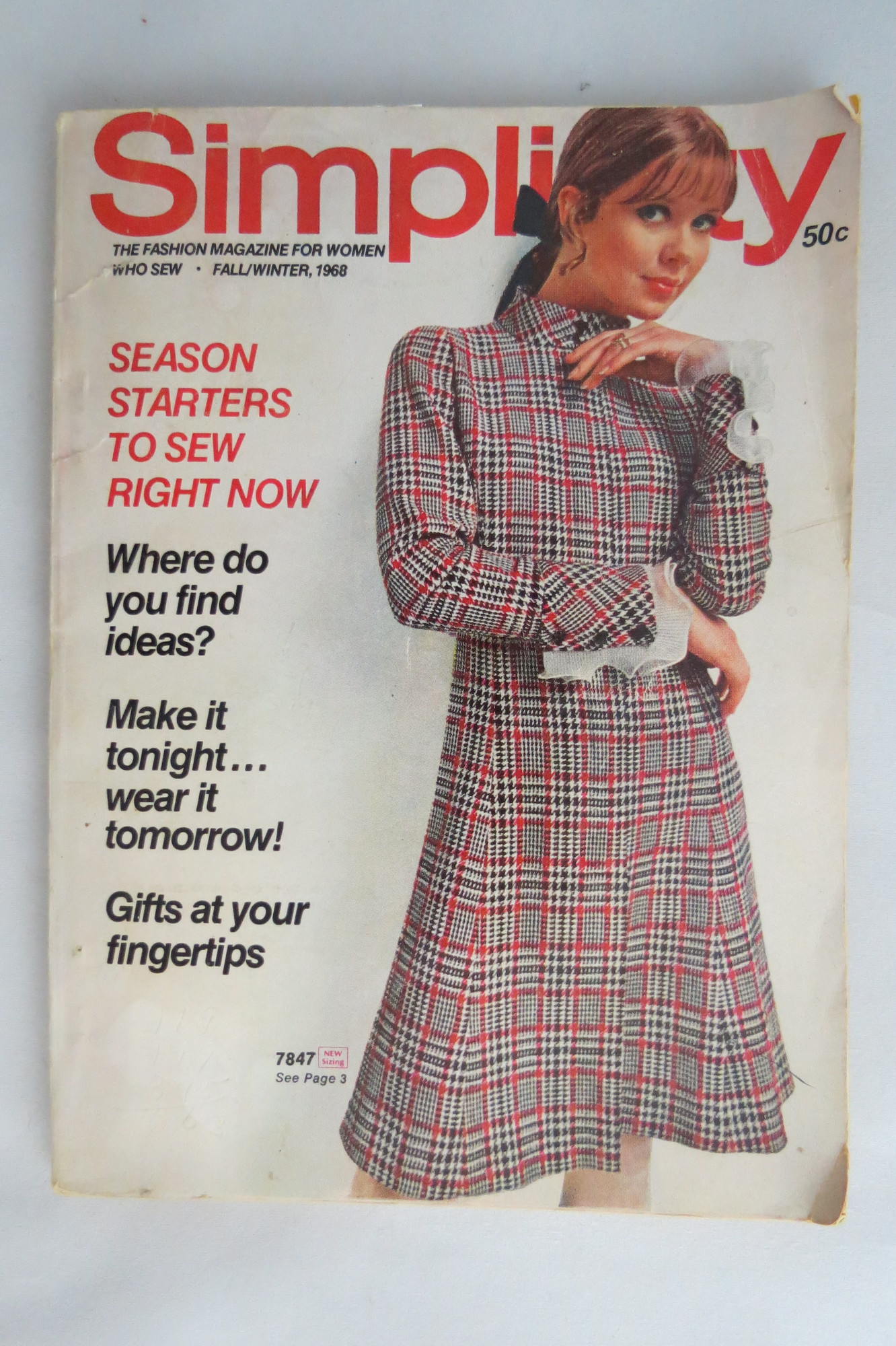 SIMPLICITY MAGAZINE, FALL/WINTER 1968