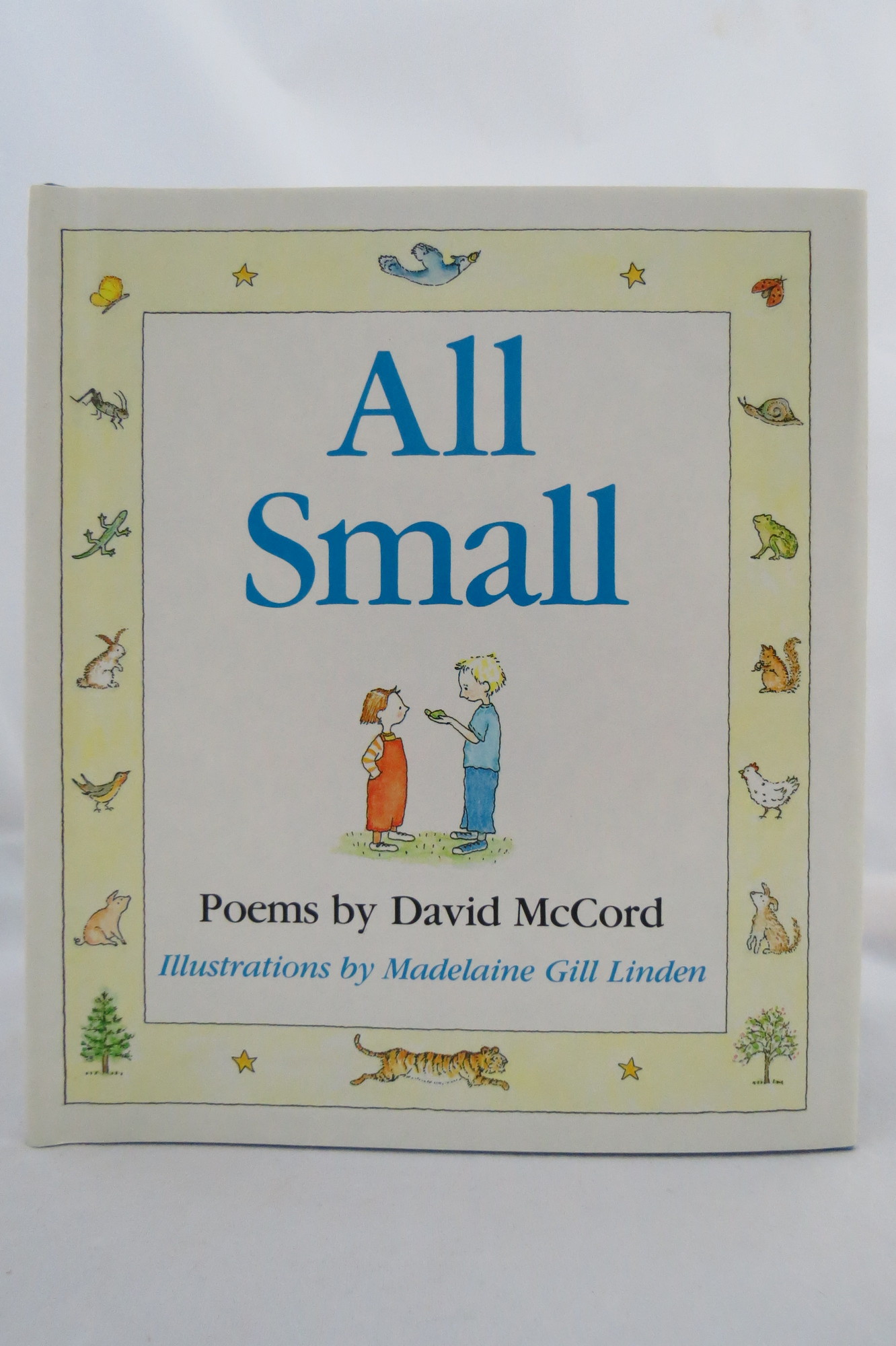 ALL SMALL Poems (DJ protected by a brand new, clear, acid-free mylar cover)