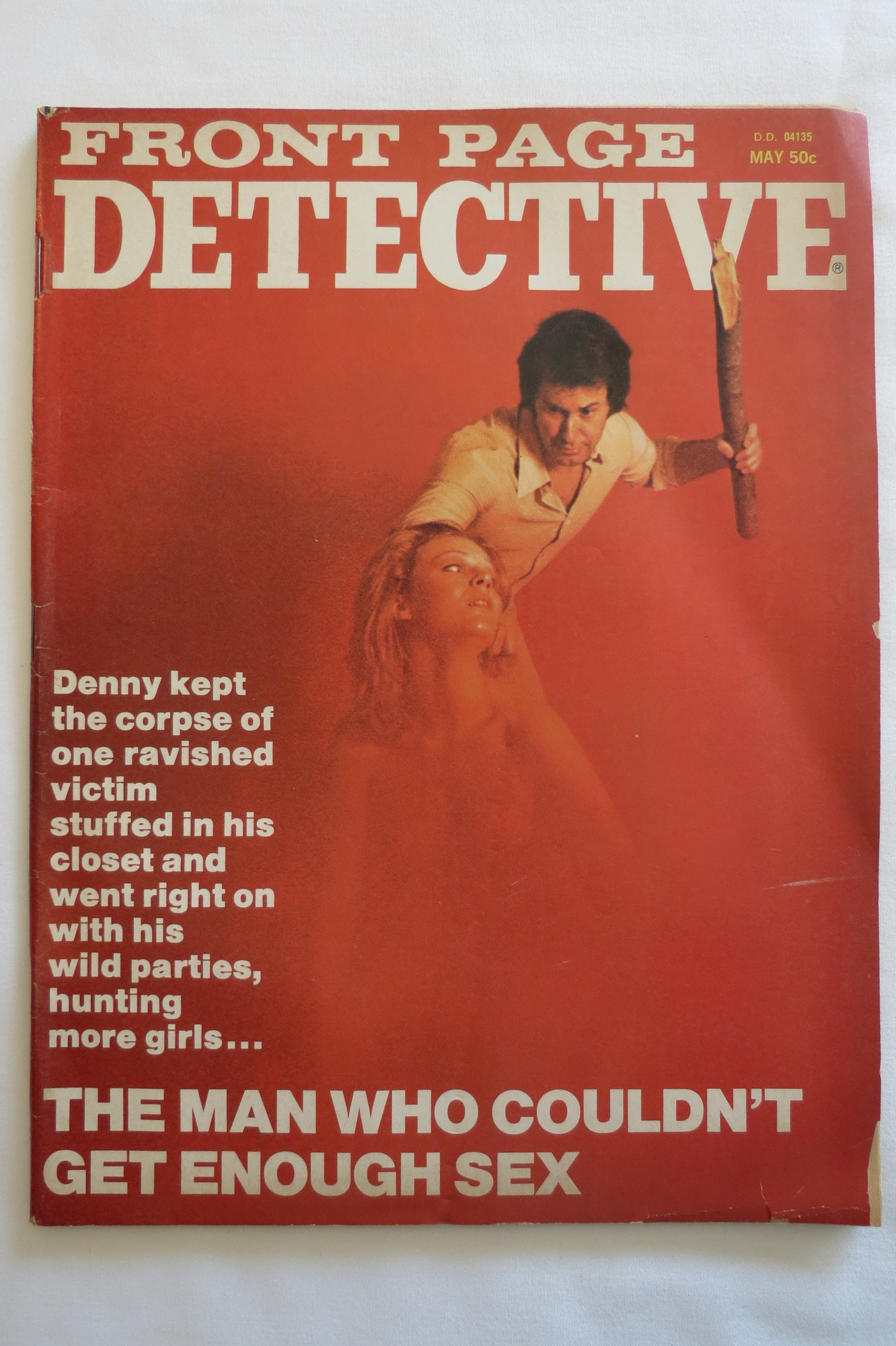 FRONT PAGE DETECTIVE MAGAZINE, MAY 1974