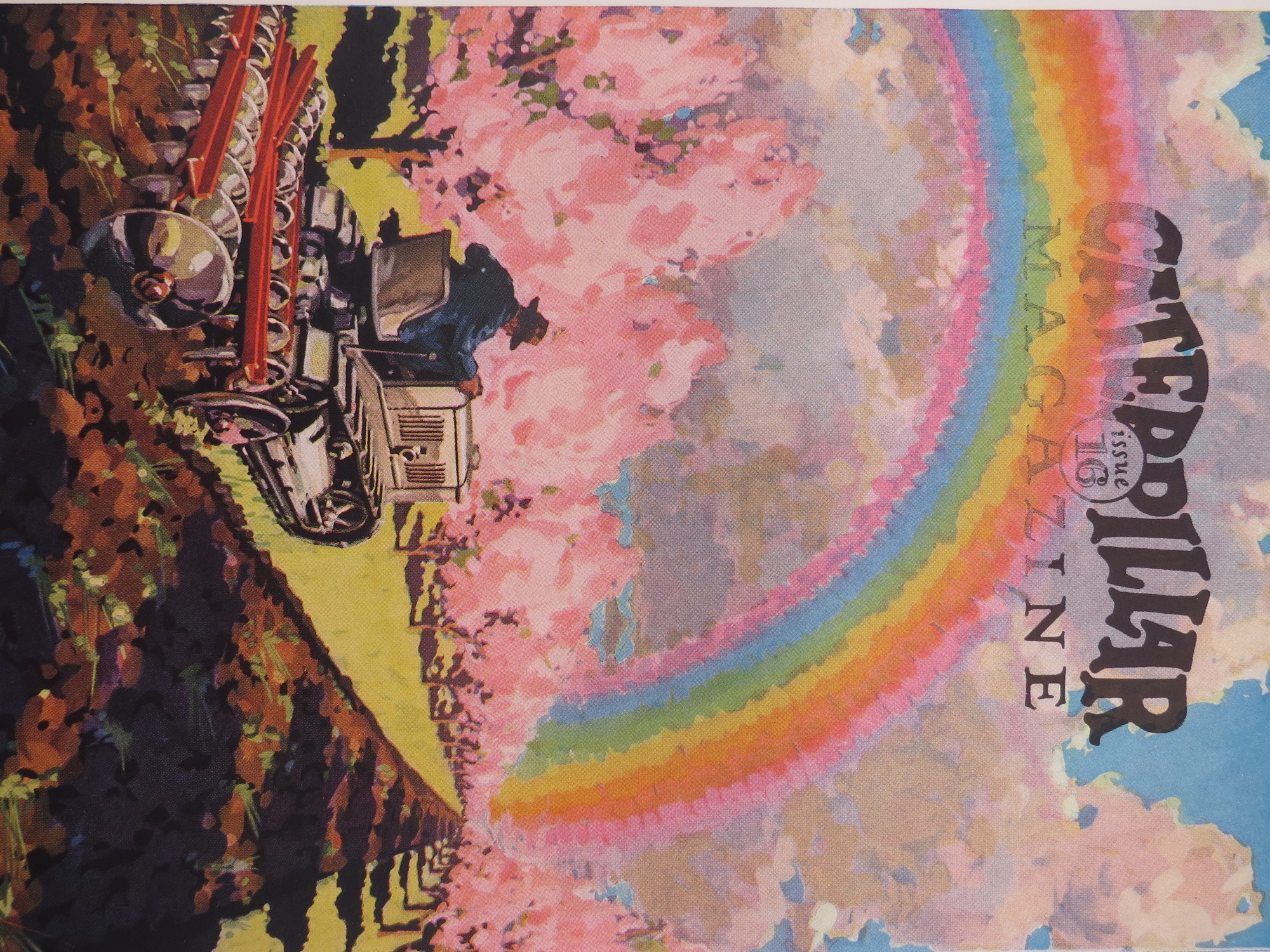 VINTAGE CATERPILLAR MAGAZINE ISSUE 19 1927 COLOR PRINT