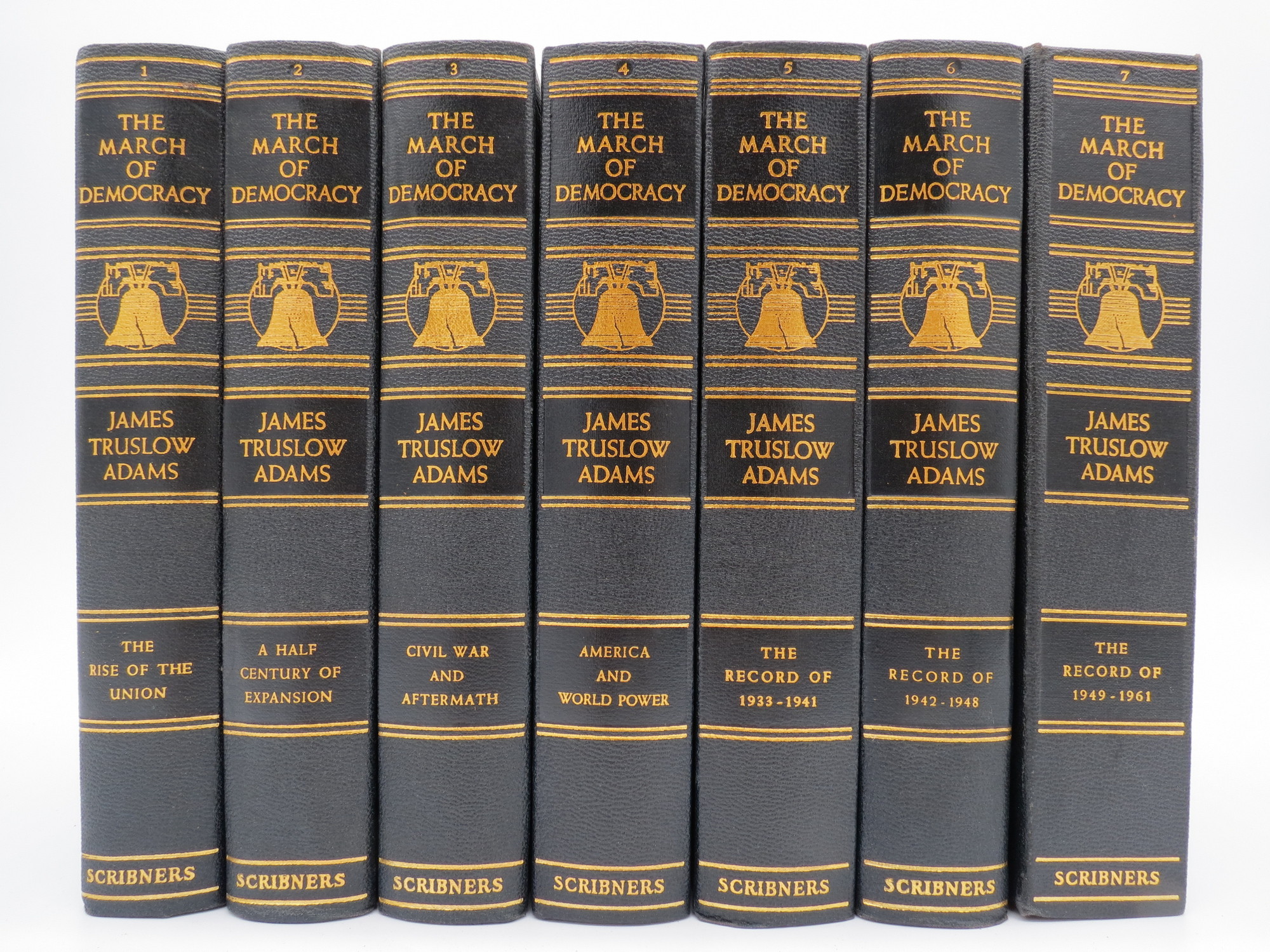THE MARCH OF DEMOCRACY (COMPLETE 7 VOLUME SET)