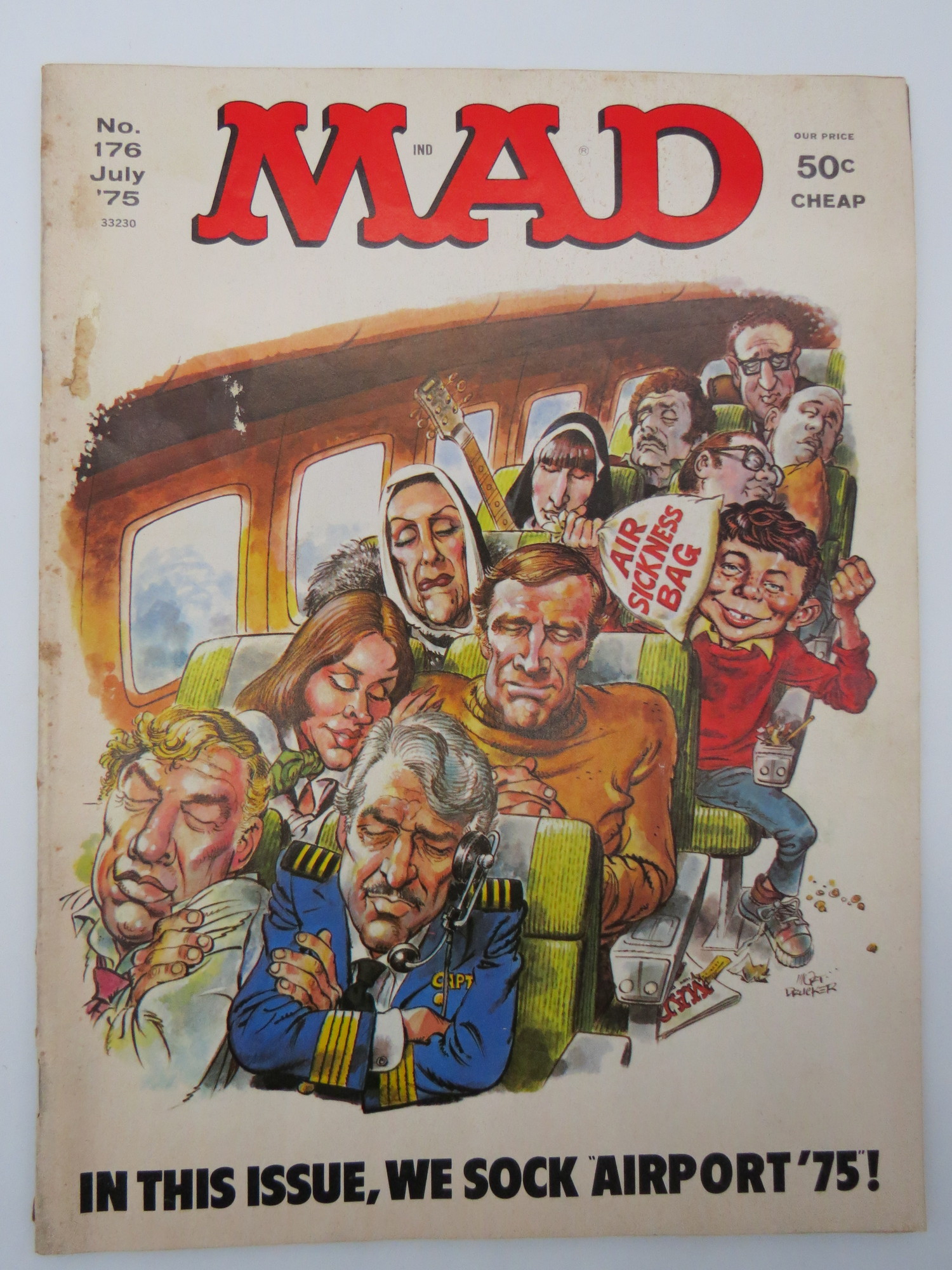 MAD MAGAZINE NO. 176, JULY 1975