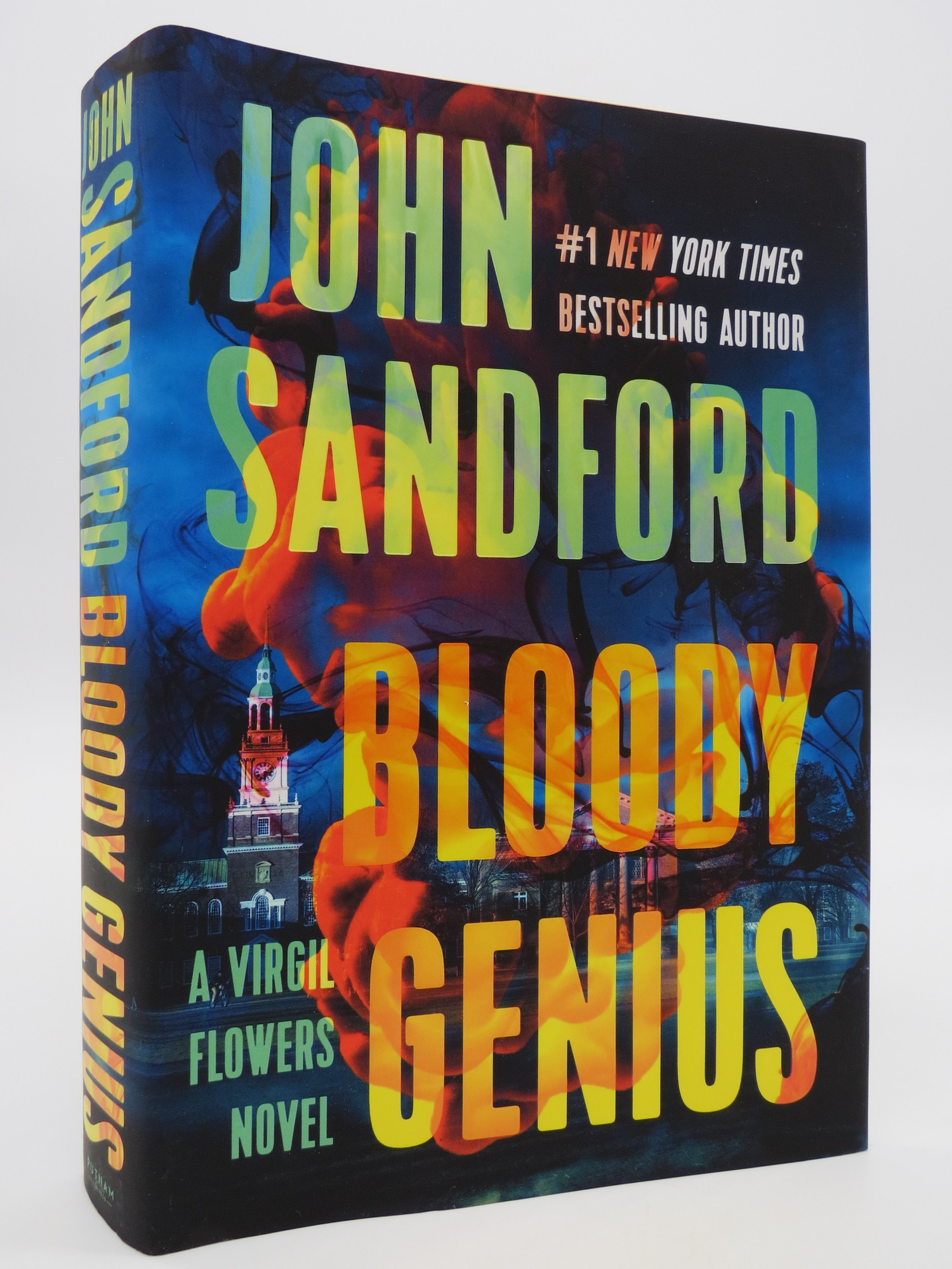 BLOODY GENIUS (SIGNED BY AUTHOR) (DJ Protected by a Brand New, Clear ...