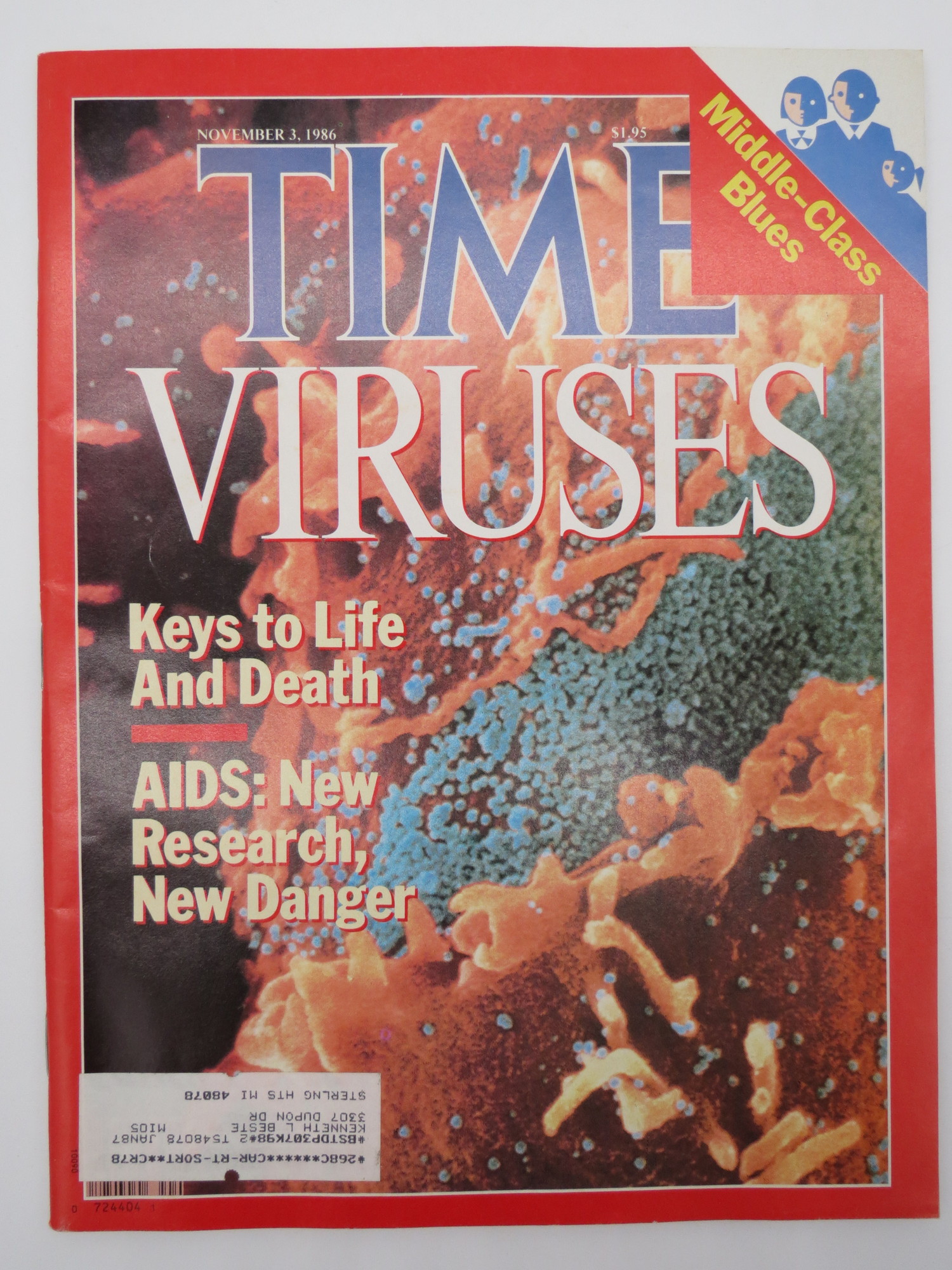 COSMOPOLITAN MAGAZINE, DECEMBER 1983 (BROOKE SHIELDS COVER)