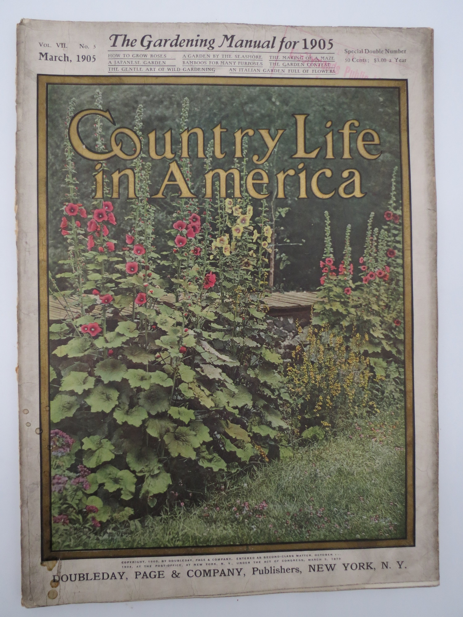 COUNTRY LIFE IN AMERICA MAGAZINE, AUGUST 1906 (THE ARAB HORSE; FISHING ...