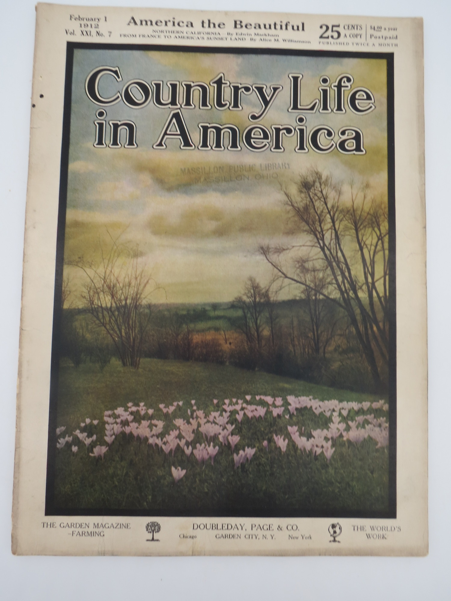 COUNTRY LIFE MAGAZINE, FEBRUARY 1922