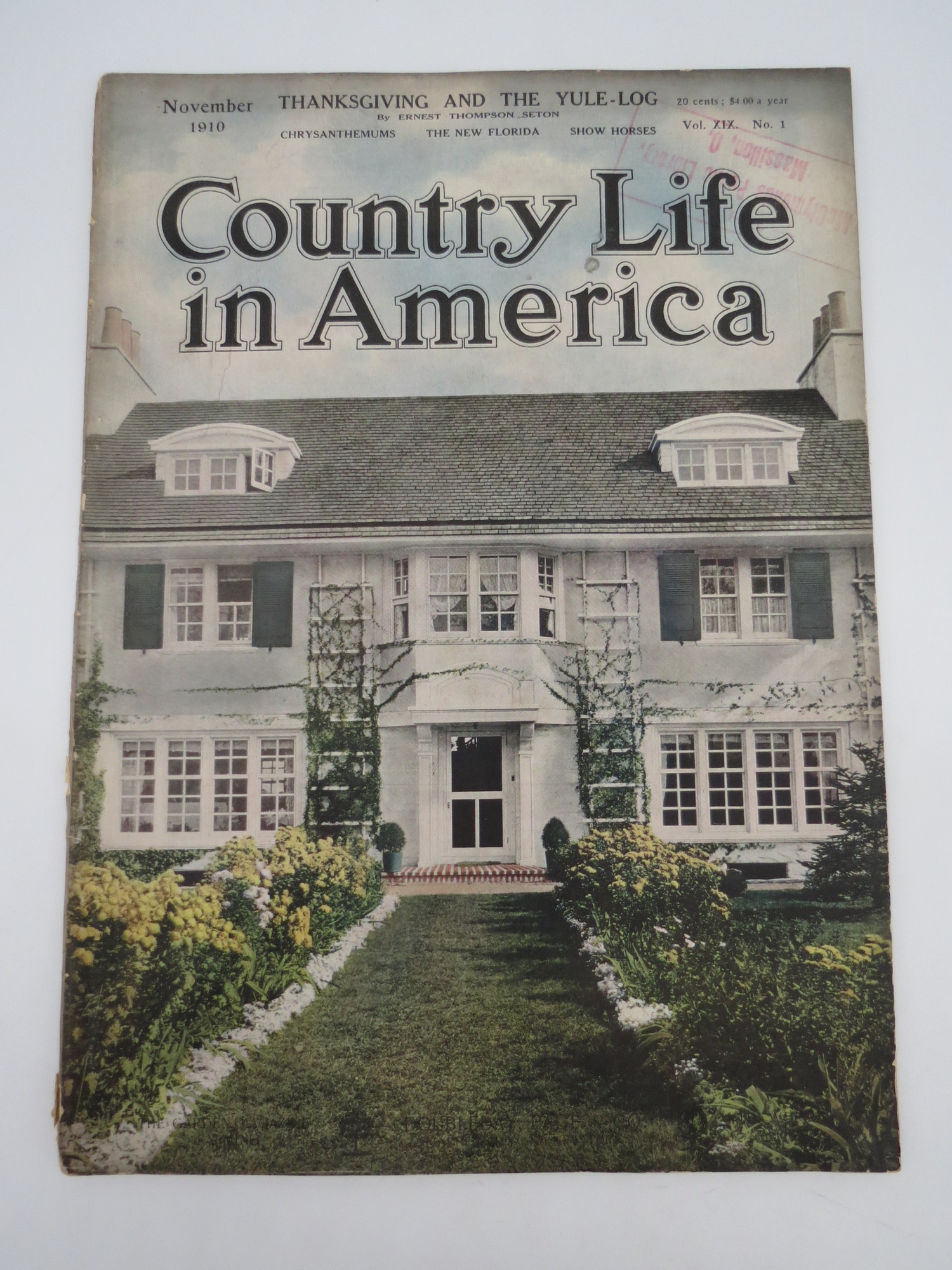 COUNTRY LIFE IN AMERICA MAGAZINE, AUGUST 1906 (THE ARAB HORSE; FISHING ...
