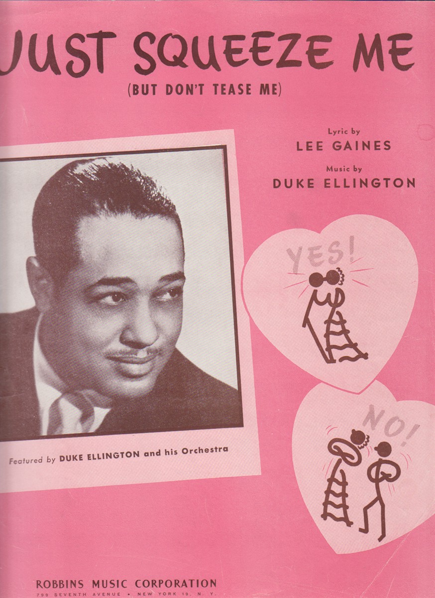 Sheet Music For Just Squeeze Me